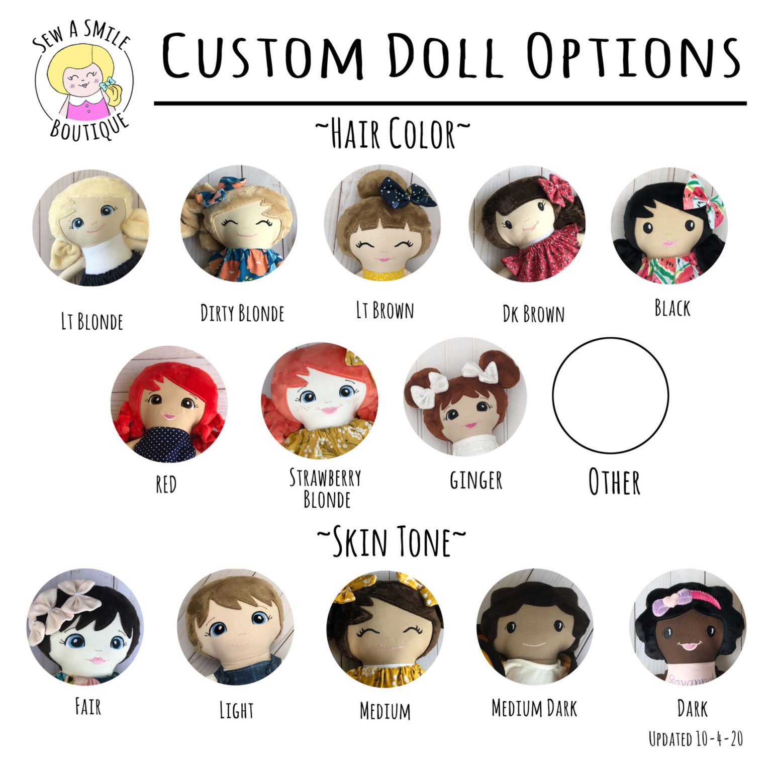 Custom Doll with a Birthmark – Sew A Smile Boutique- Custom Dolls and More