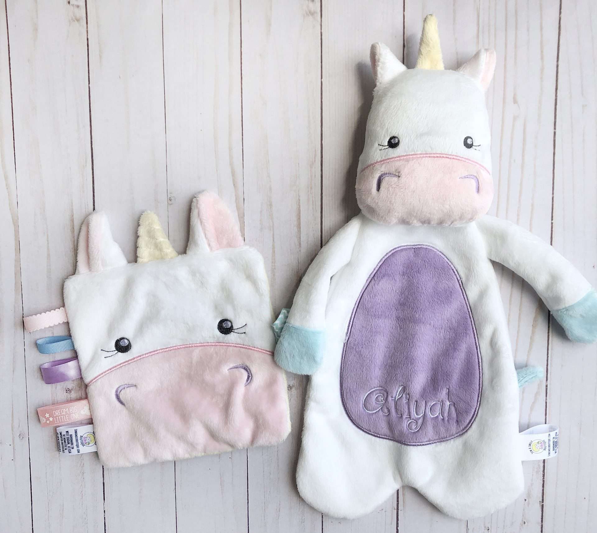 Unicorn Crinkle Paper toy for Baby – Sew A Smile Boutique